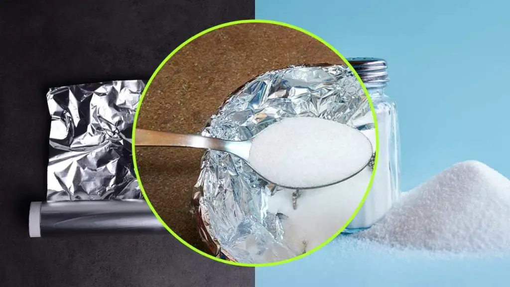 Kalay folyo ve tuz, ne olacağını hayal bile edemezsiniz: neyden ...